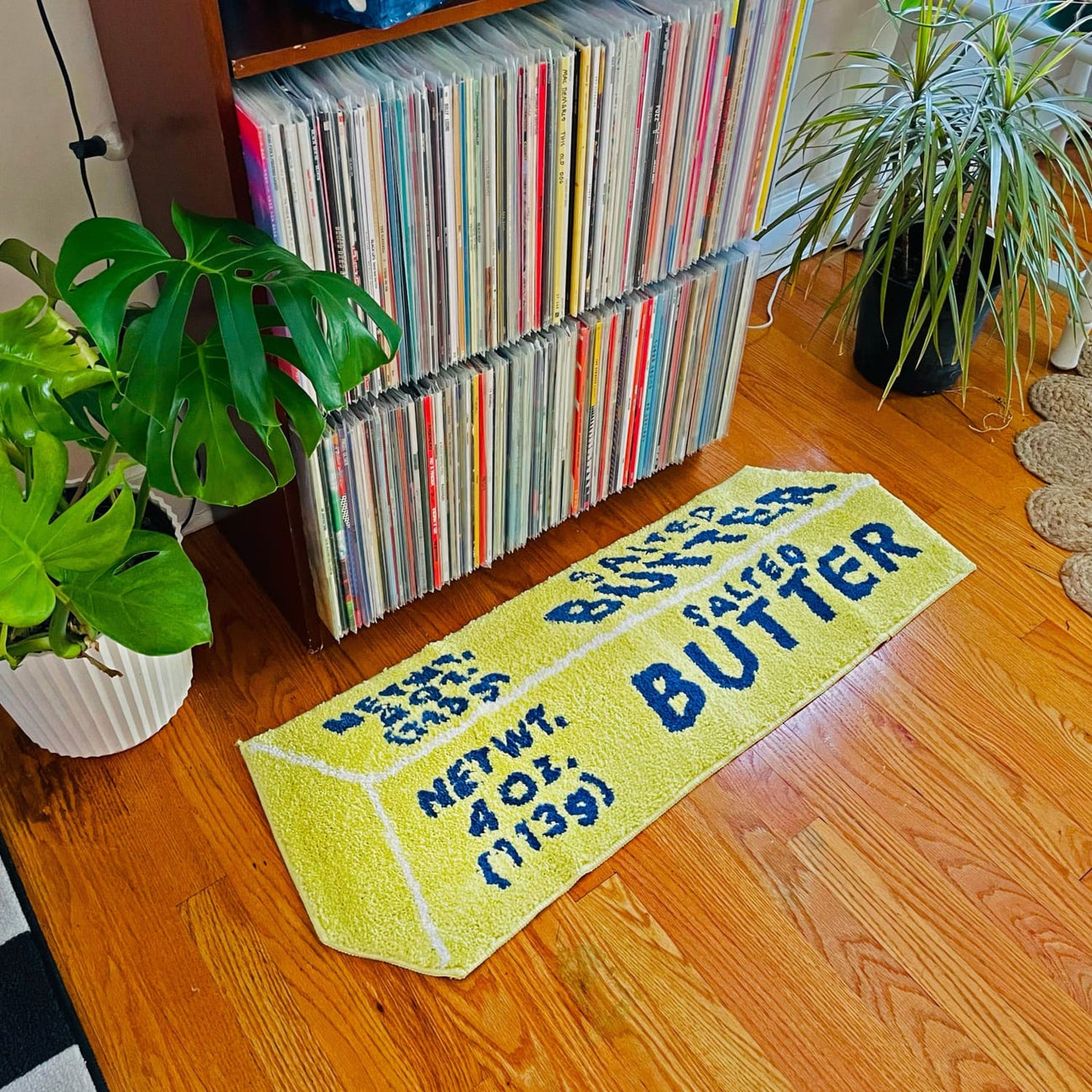 Butter Accent Rug | Indoor Kitchen Rugs, Bath Mat | Friends NYC