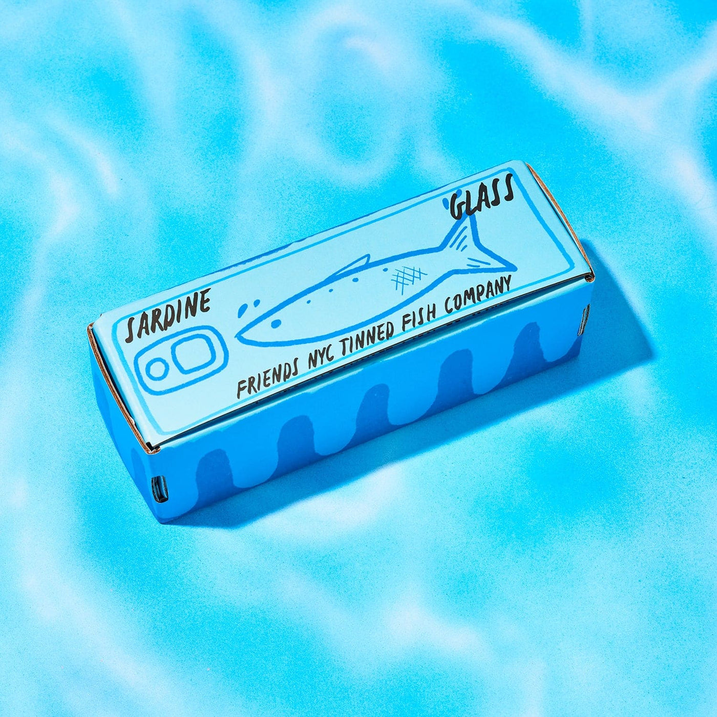 Friends NYC Sardine Pipe Exclusive Blue Glass Hand Pipe Custom ...