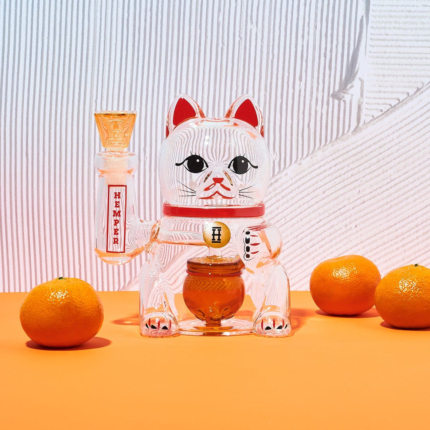 Lucky Cat XL Big Bong | Friends NYC Smoke Shop