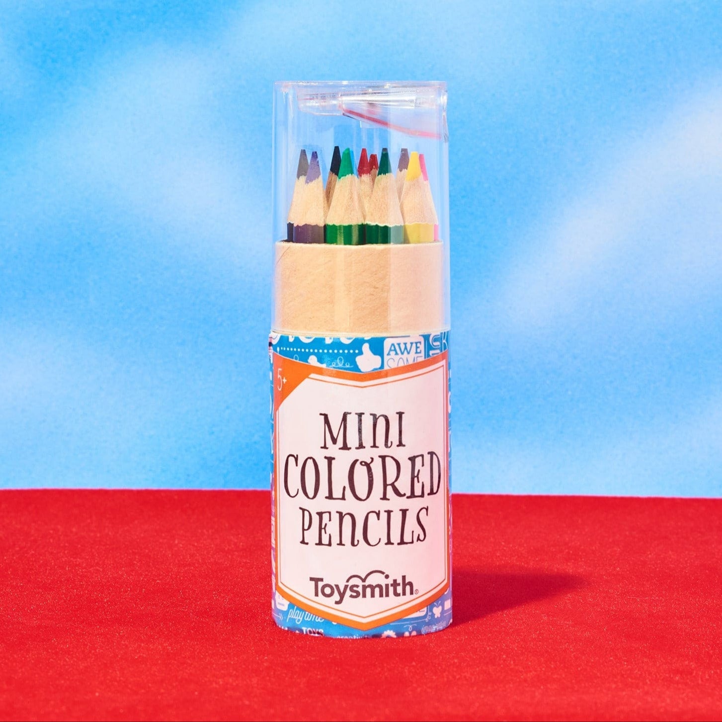 Mini Colored Pencils Set with Sharpener - Portable Art Supplies ...