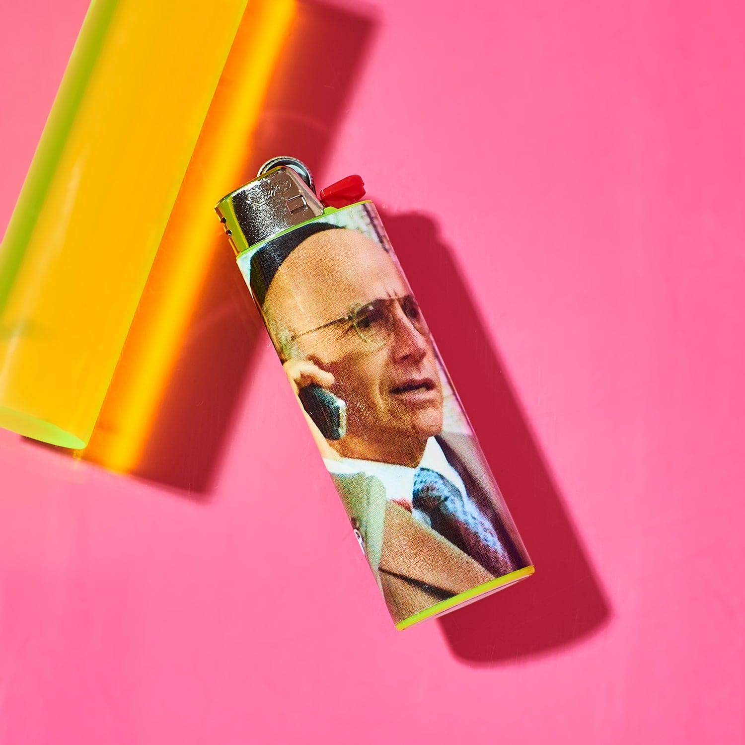 Larry David Printed Lighter | Friends NYC Smoke Shop