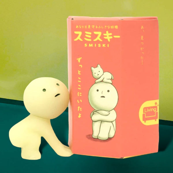 Smiski Mini Glow in the Dark Figurine - Living