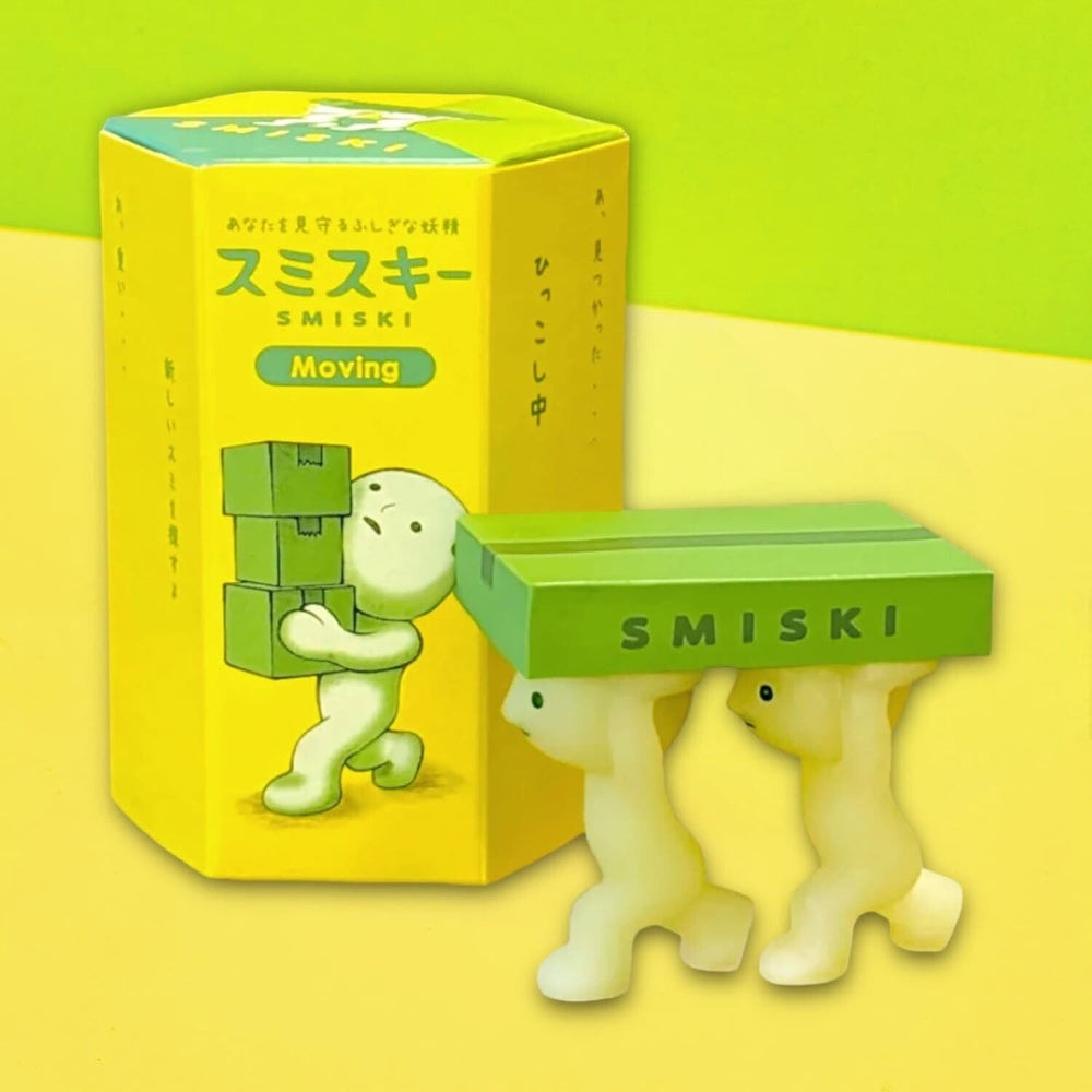 Smiski Mini Glow in the Dark Figurine - Moving | Friends NYC Brooklyn