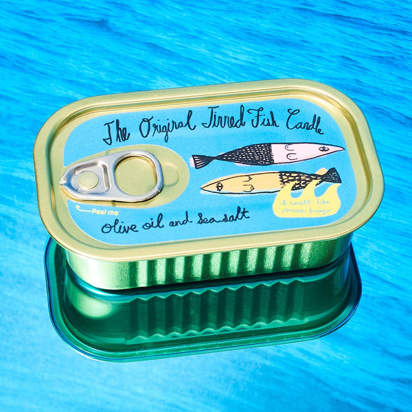 Sardine Tinned Fish Candle | Unique, Fun Candles at Friends NYC Brooklyn