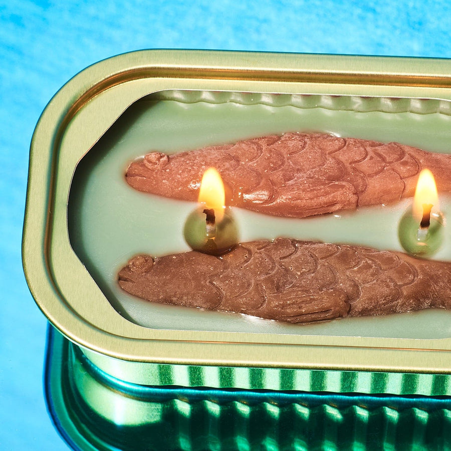 Sardine Tinned Fish Candle | Unique, Fun Candles at Friends NYC Brooklyn