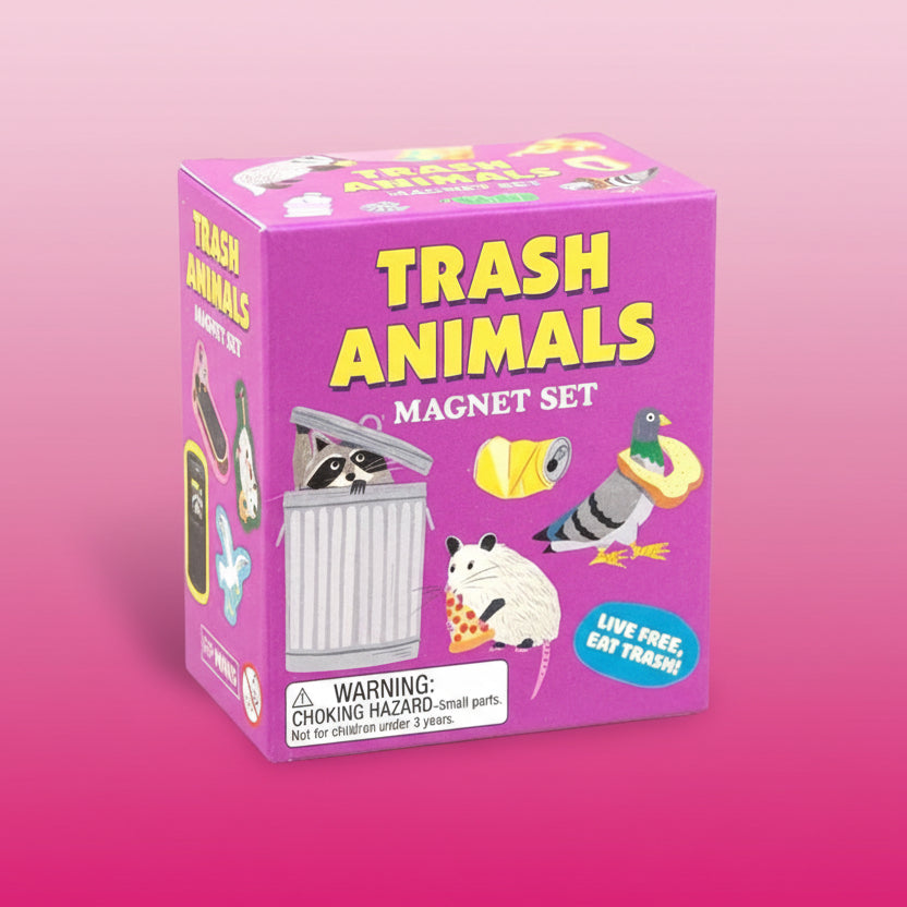 Trash Animals Magnet Set | Friends NYC Brooklyn